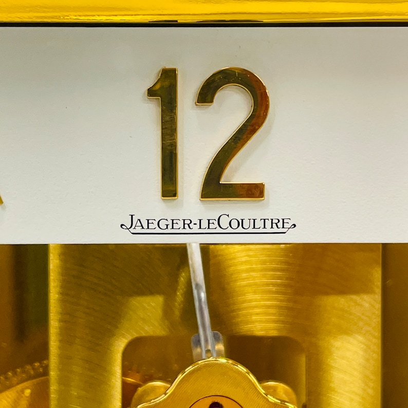 Jaeger-lecoultre Atmos With Box - Square Face Mantel Clock Caliber 528 ...
