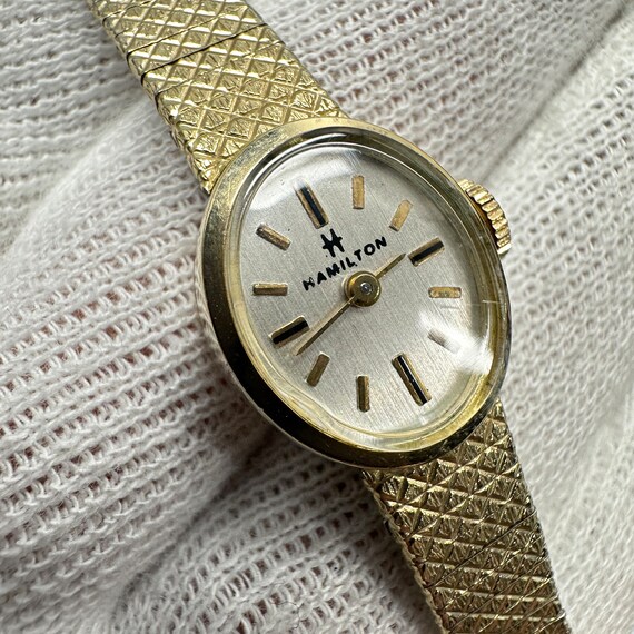 Antique Hamilton Swiss Cocktail 10k Rolled Gold Watch… - Gem