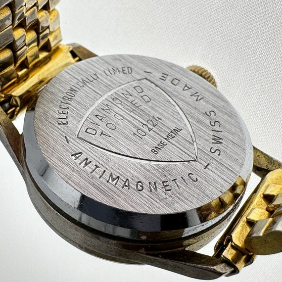 Vintage Manson Gold tone Manual Wind Ladies 25.5mm Wa… - Gem