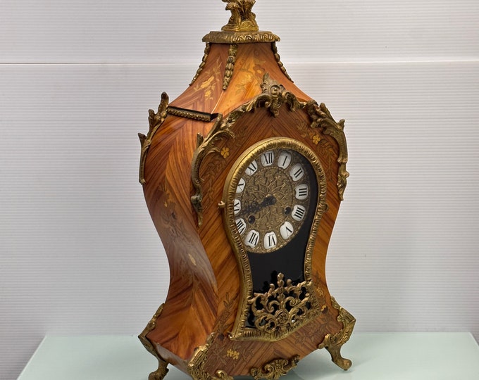 Franz Hermle 8-day Boulle Mantle Clock Ting Tang Chime 18 - Etsy