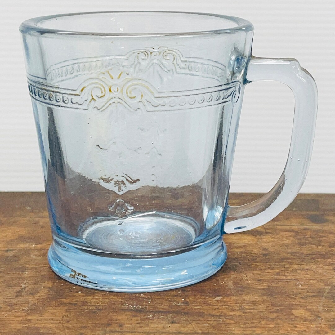 Vintage Fire King Sapphire Blue Philbe Coffee Mug - Etsy