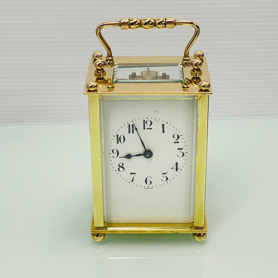 John Wanamaker French officer's Carriage Clock - Etsy