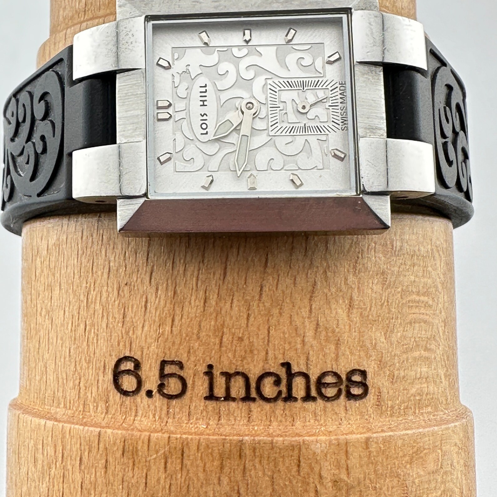 Lois Hill Sterling Silver Dial Quartz Ladies 25mm Tank Style Watch - Etsy
