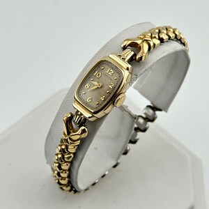 Antique Hamilton Swiss Cocktail 10k Gold Filled Ladies Watch With 17 ...