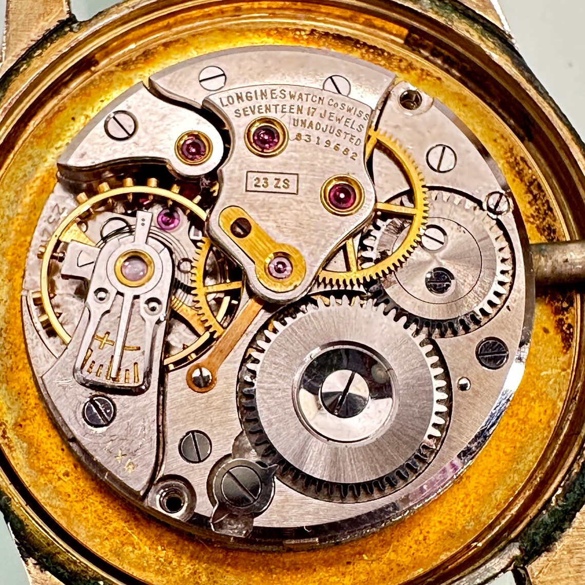 Longines Vintage 10k Gold Wind up Watch C. 1943 - Etsy