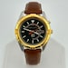 1st Gen Seiko Kinetic Stainless & Gold Trim Watch With Day and Date C ...