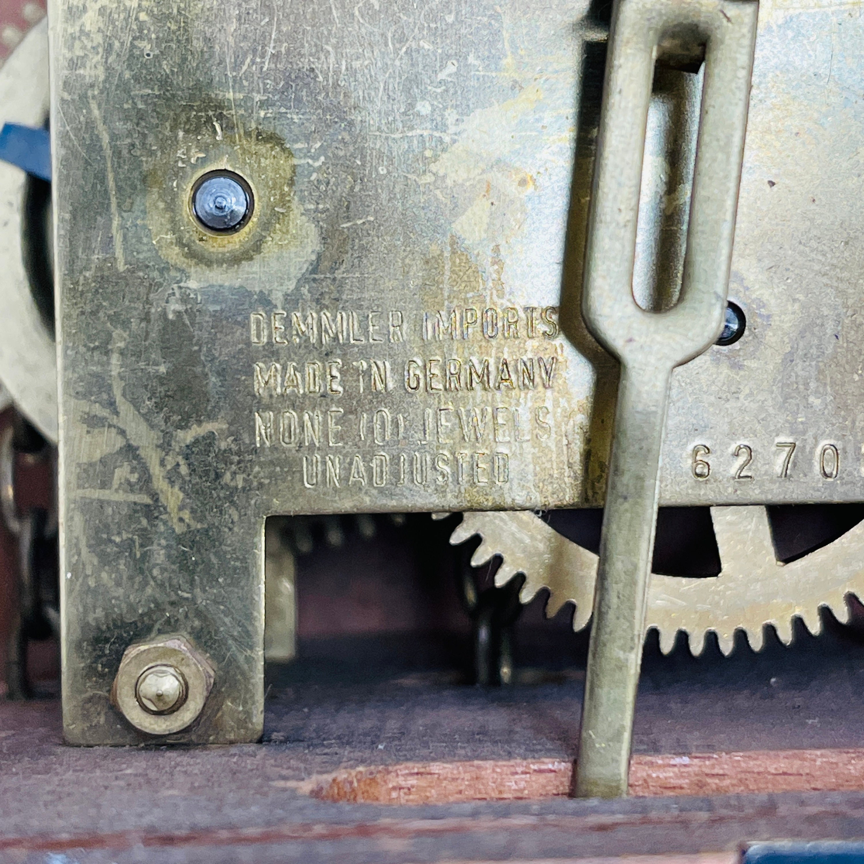 Demmler West German Bavarian Shield Wall Clock Made March 17 - Etsy