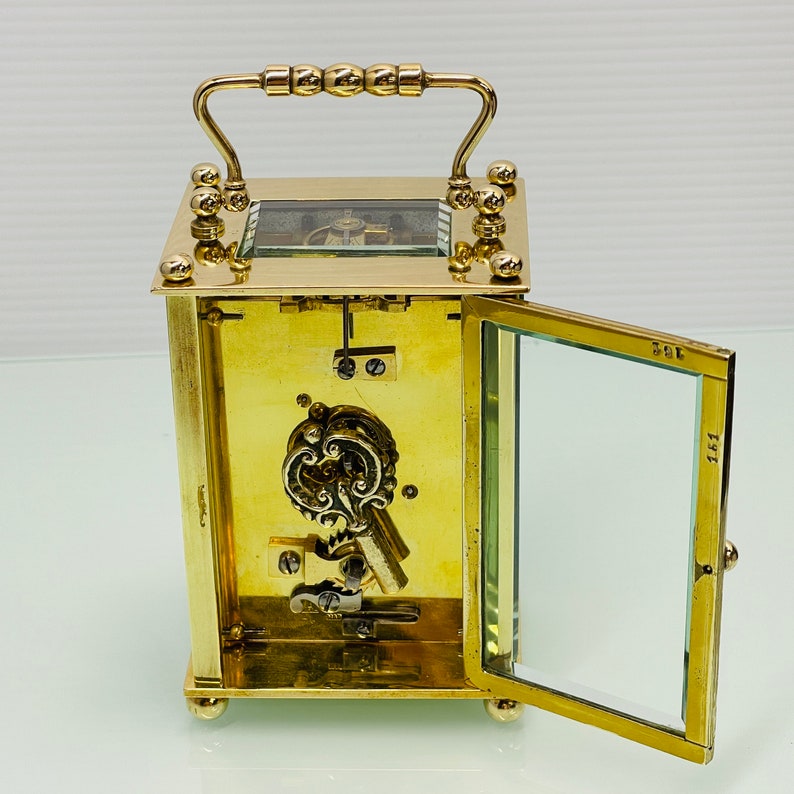 John Wanamaker French officer's Carriage Clock - Etsy