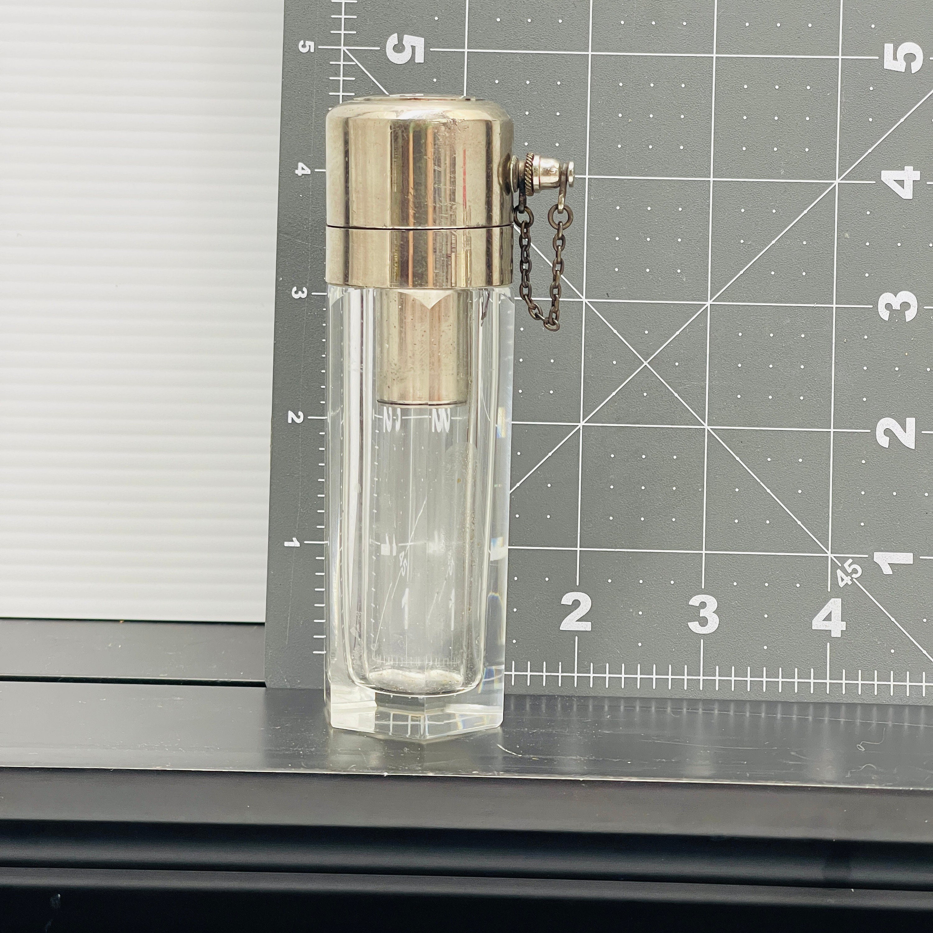 Antique French Crystal Cut Paneled Glass Atomizer Scent - Etsy