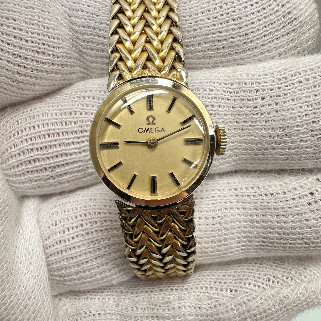 Vintage Omega Omega 10k Gold Filled 19mm Cocktail Watch - Etsy