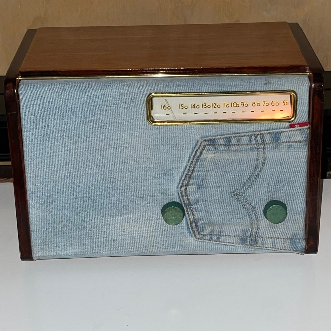 Detrola X Levis 1947 Tube Radio Model 571 - Etsy