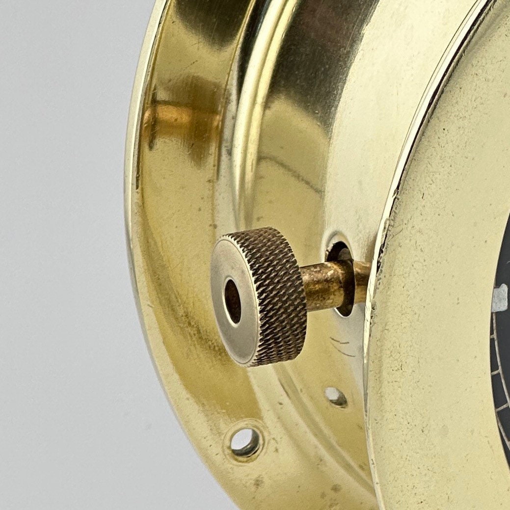 Chelsea Boston US Army 8-day 5.5 Brass Ship Clock C.1952 - Etsy