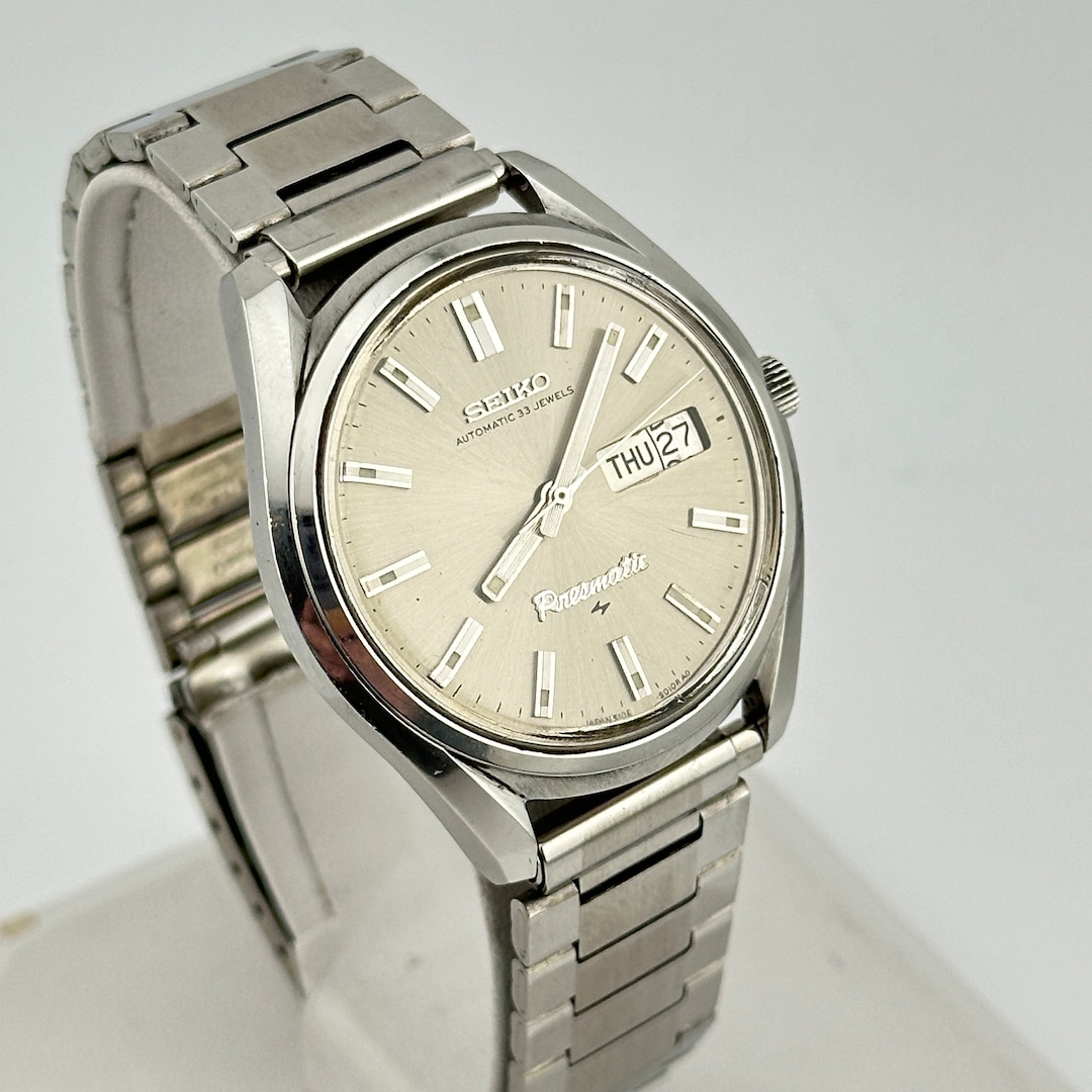 Seiko Presmatic 33 Jewel Automatic Mens Wristwatch C. Sept. 1968 - Etsy