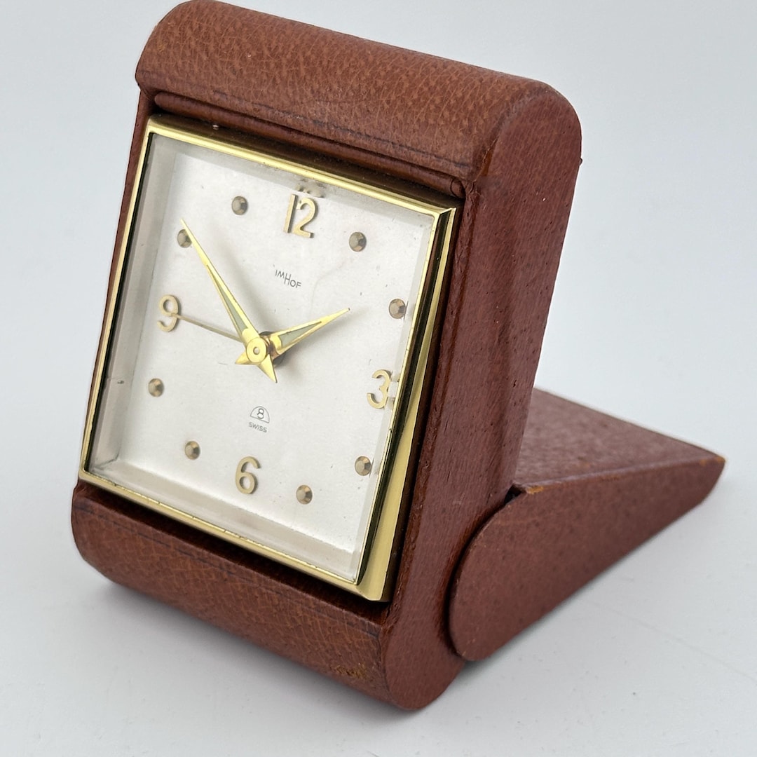 Imhof Lilliput Pocket Travel Alarm Clock C.1930 - Etsy