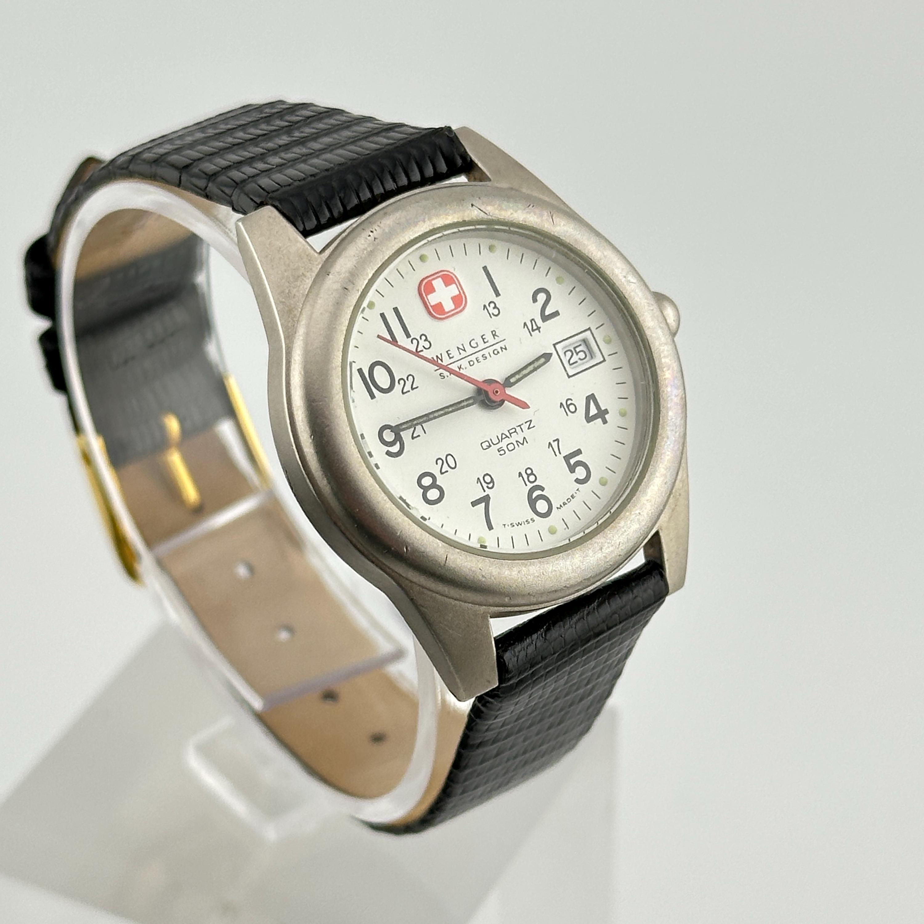 Wenger Swiss Army SAK Design Cavalry 29mm Midsize Watch - Etsy