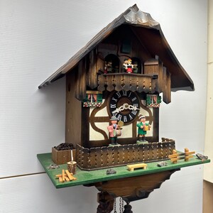 R. Lötscher Swiss Cuckoo Clock C.1950 Made in Switzerland - Etsy