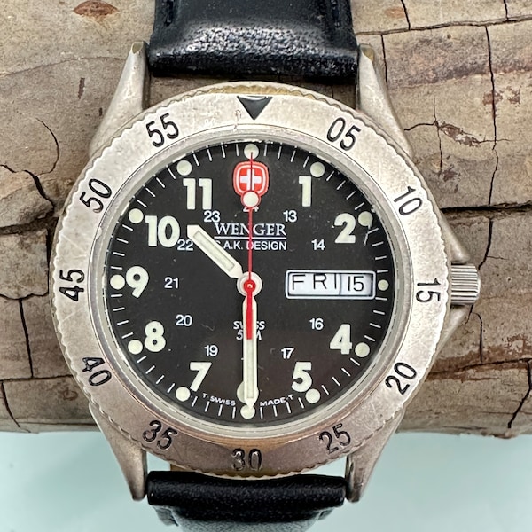 Wenger Sak Design Watch - Etsy
