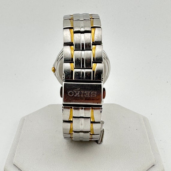 Vintage Seiko Men’s 36mm Two tone Quartz Watch - Gem