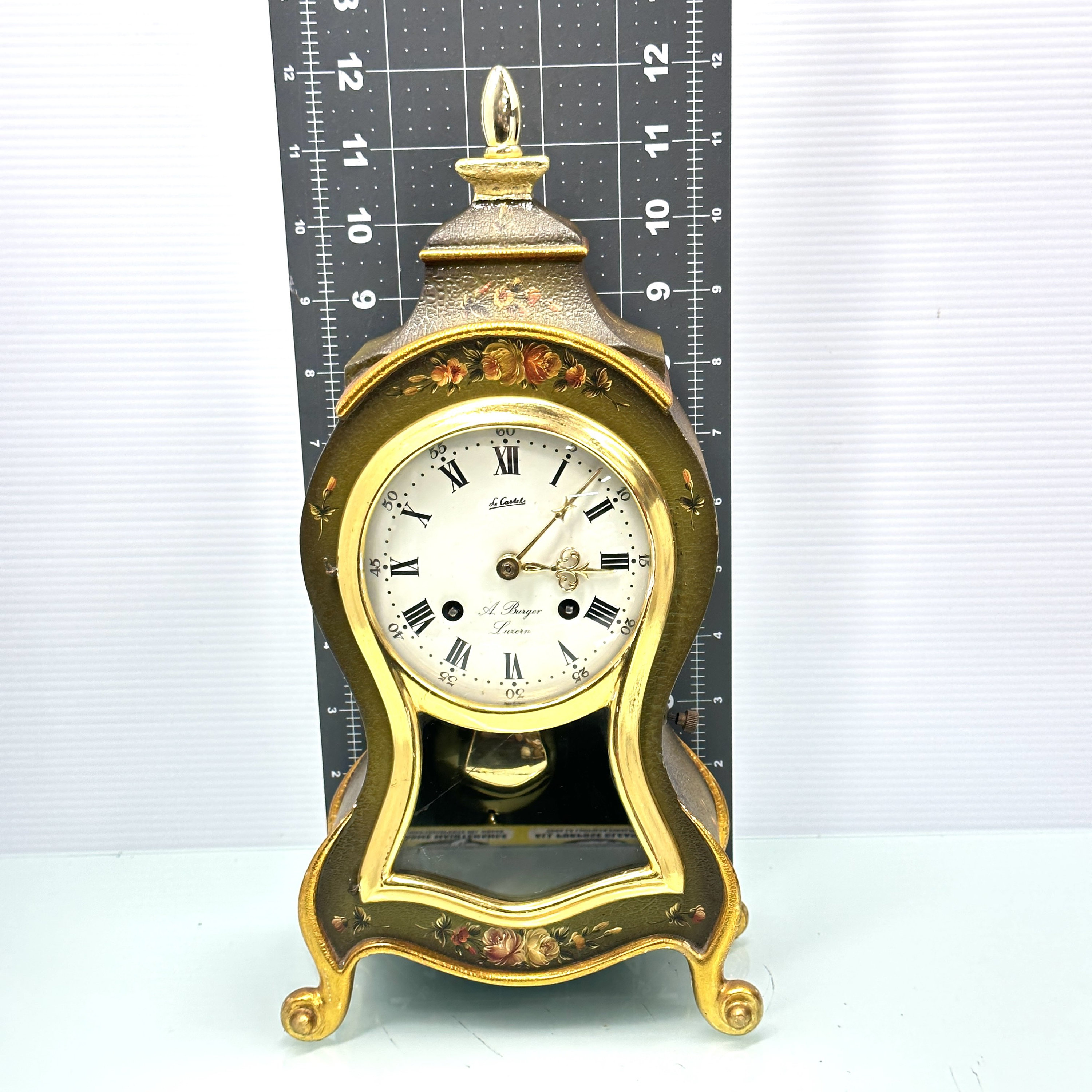Le Castel Neuchateloise Louis XVI - Marie Antoinette Mantle Clock - Etsy