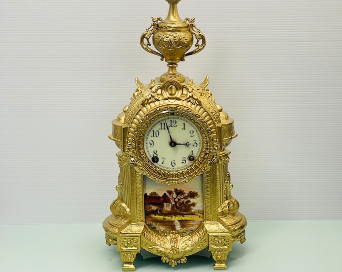 Reduced..ansonia Clock Company, "austria" Model, 8 Day, Striking in ...