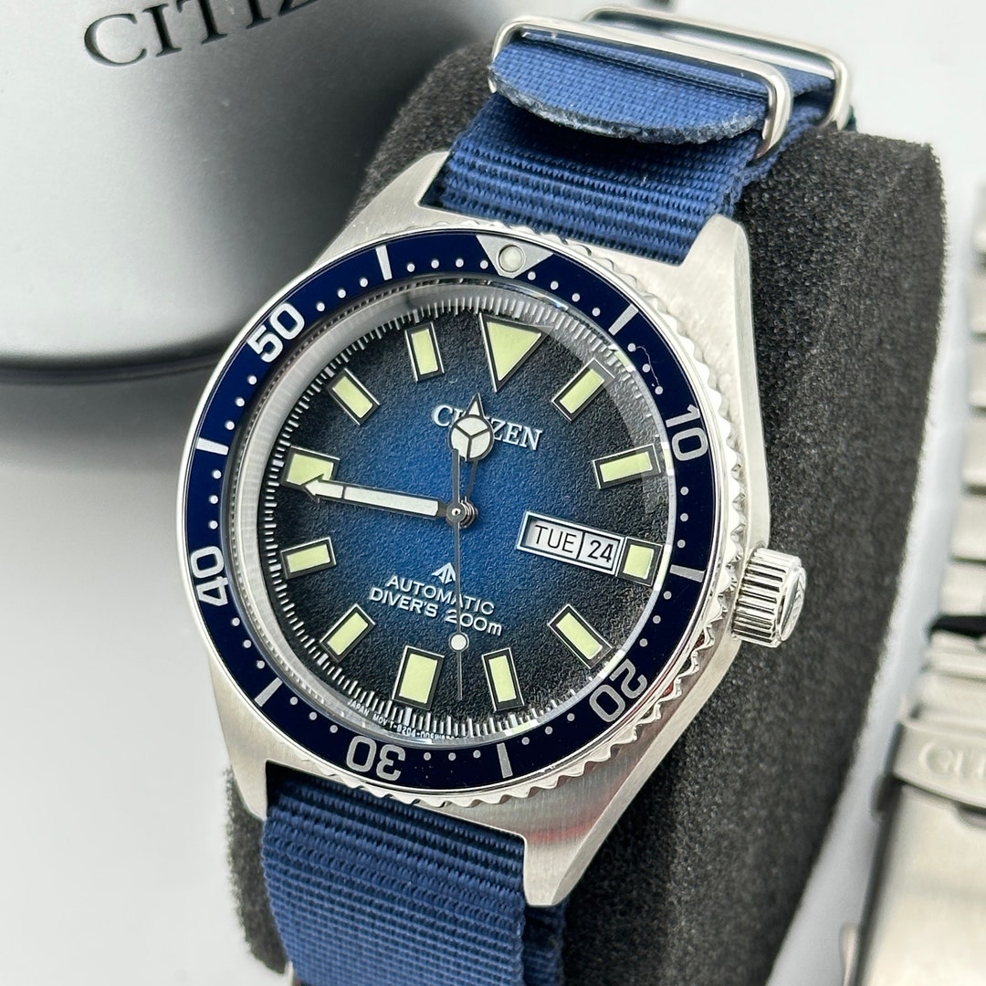 Citizen Promaster Automatic 200m Mens 41mm Divers Watch - Etsy