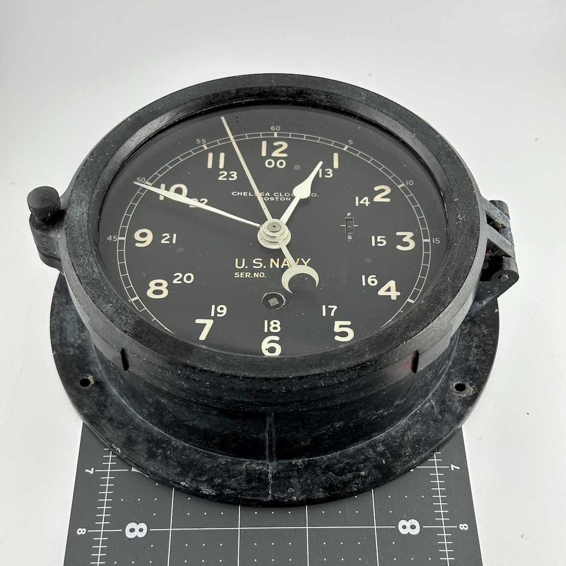 Chelsea US NAVY Wind up Bakelite Ship Clock - Boston - Etsy