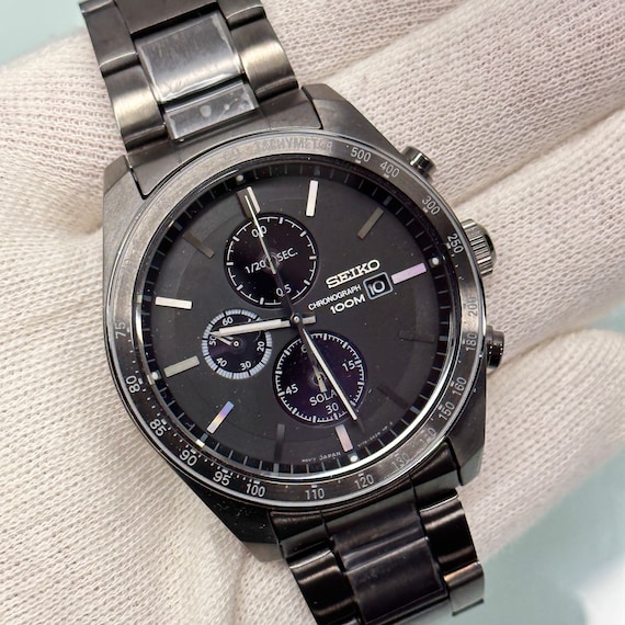 seiko solar mens analog - Gem