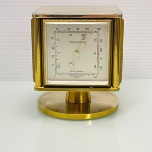 Vintage Alfry Swiss Weather Station Clock Barometer - Etsy