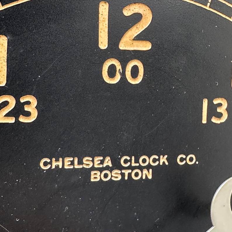 Chelsea US Government WWII Bakelite Ship Clock - Boston Mass. C.1940 - Etsy