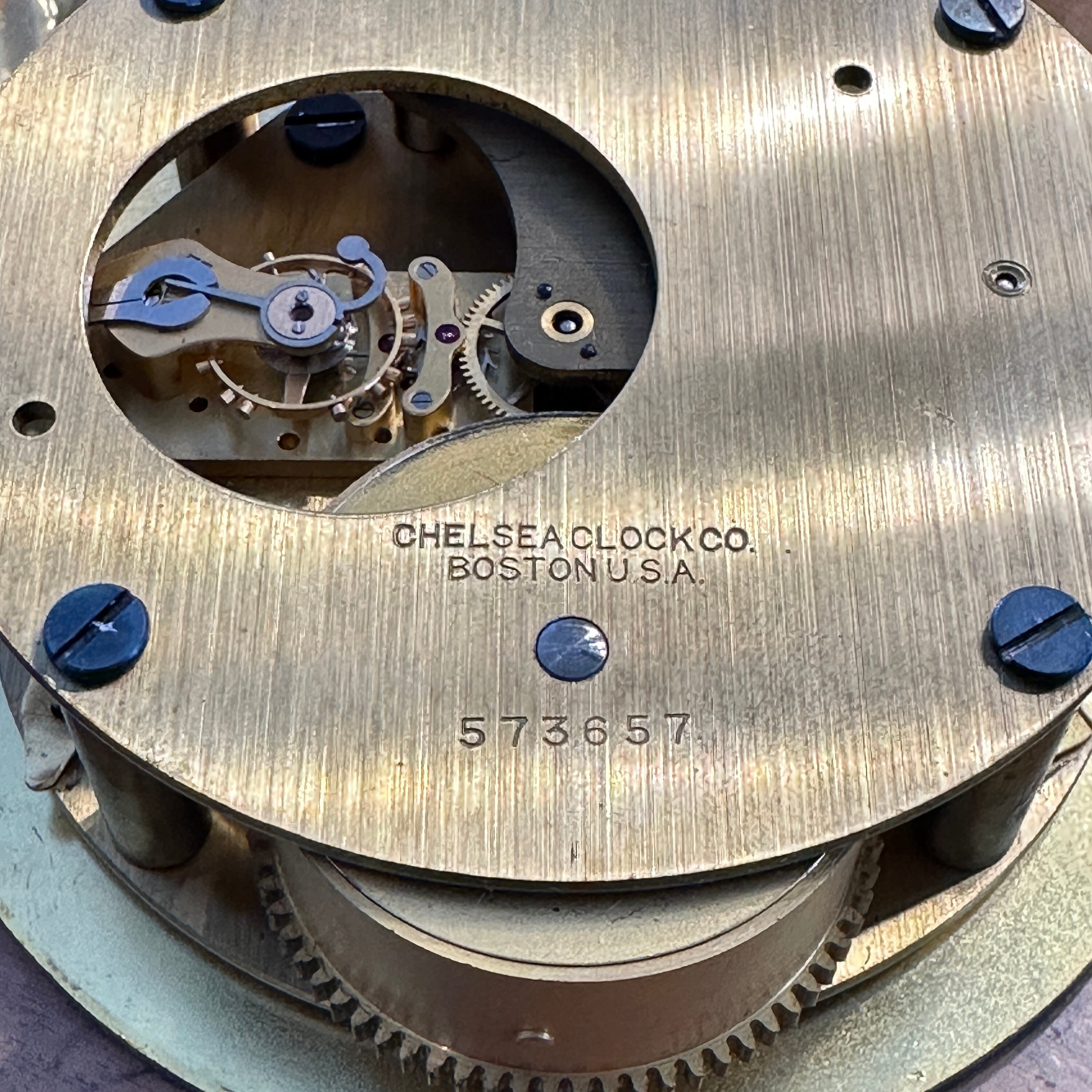 Chelsea Boston US Army 8-day 5.5 Brass Ship Clock C.1952 - Etsy