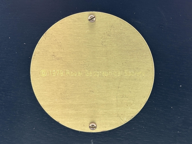 Vintage Imhof Globe Clock Built for the Royal Geographical Society C ...