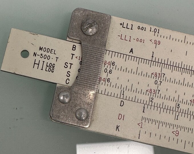 Pickett Model N500-T Log Slide Rule - Etsy
