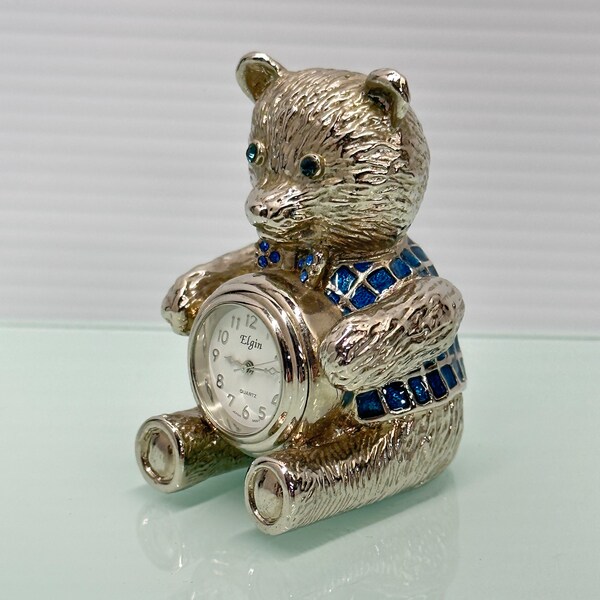 Elgin Mini Clock - Etsy
