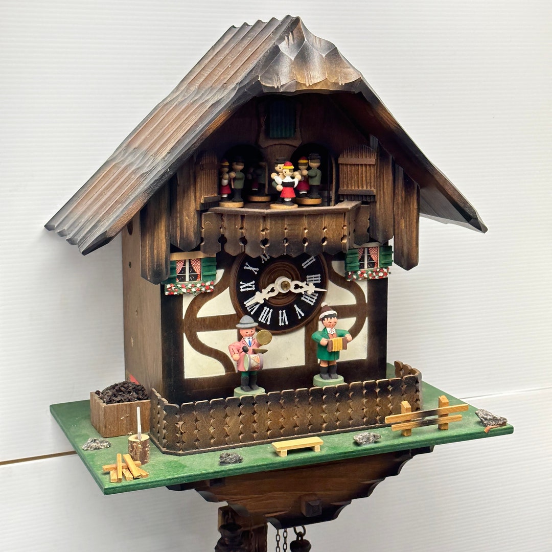 R. Lötscher Swiss Cuckoo Clock C.1950 Made in Switzerland - Etsy