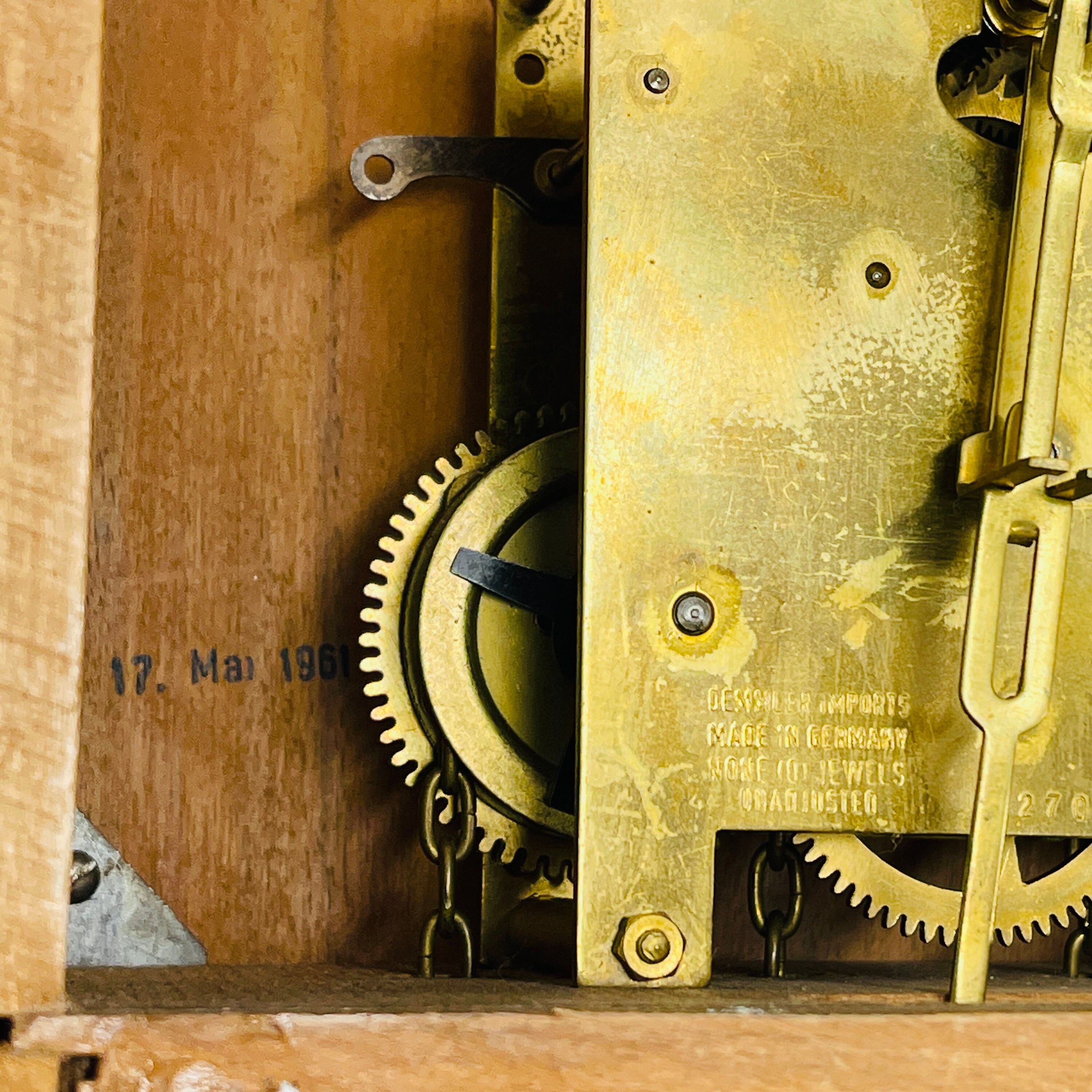 Demmler West German Bavarian Shield Wall Clock Made March 17 - Etsy