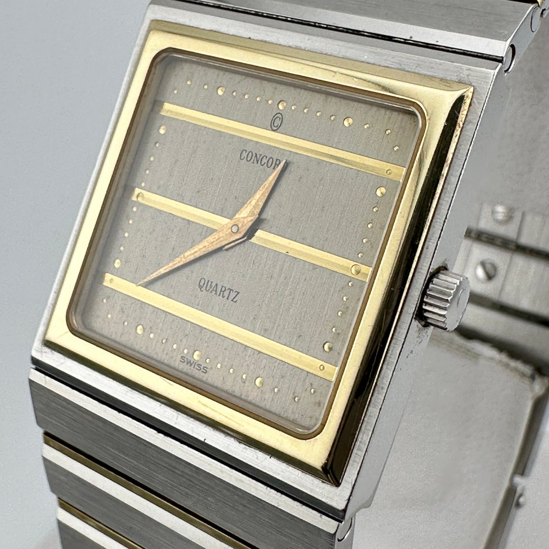 Vintage Concord Mariner SG 18k Gold & Stainless Steel Men’s Quartz ...