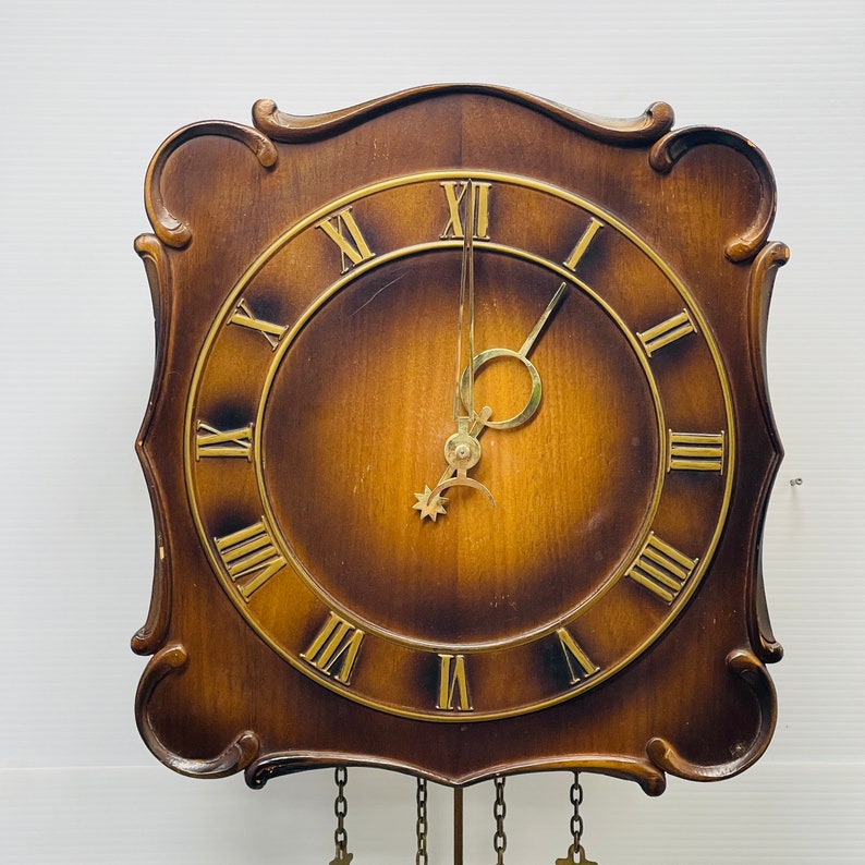 Demmler West German Bavarian Shield Wall Clock Made March 17, 1961 - Etsy