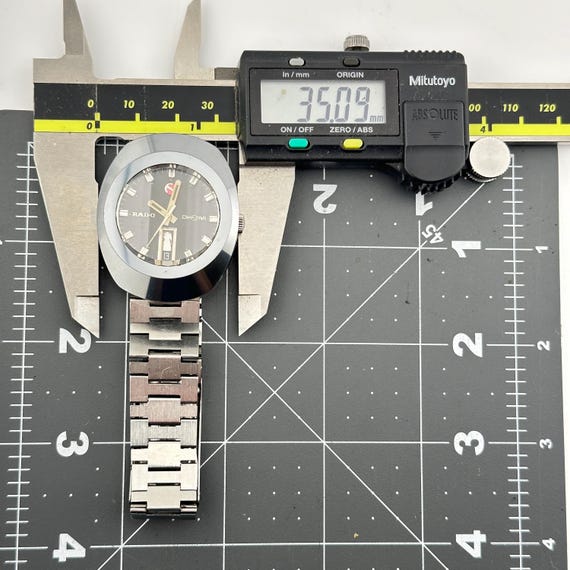 RADO Diastar Tungsten Automatic 35mm Men’s Swiss Watch - Gem