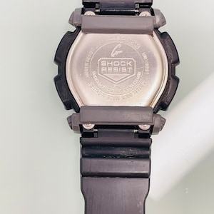 Casio G Shock - Digital -200M Wr- Red Accents - Etsy