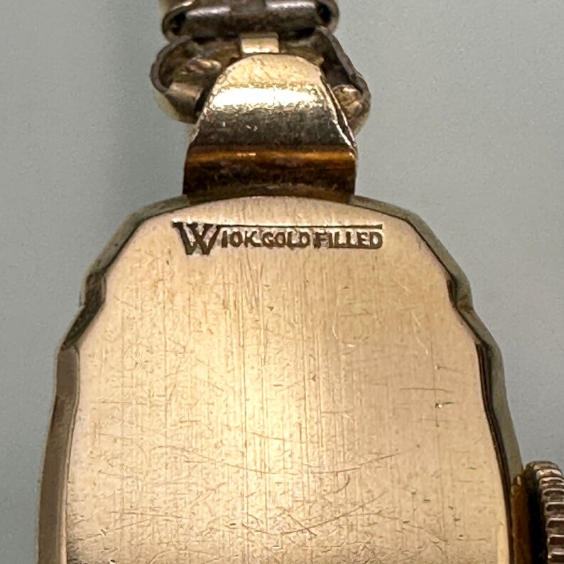 Antique Hamilton Swiss Cocktail 10k Gold Watch With 17 Jewels - Etsy