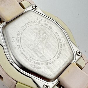 Casio Baby-g G-shock Chunky 39mm Ladies Watch - White and Pink Hearts ...