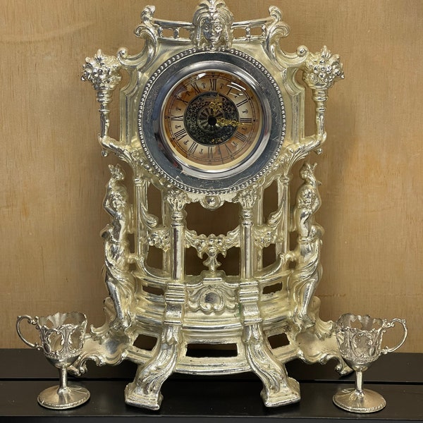 Antique French Clock Parts - Etsy