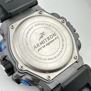 Armitron Pro Sport Dual Time Analog/digital Chronograph 52mm Mens Watch ...
