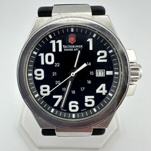 Rare Swiss Army Victorinox Convoy 46mm Quartz Watch With Swiss Made ...