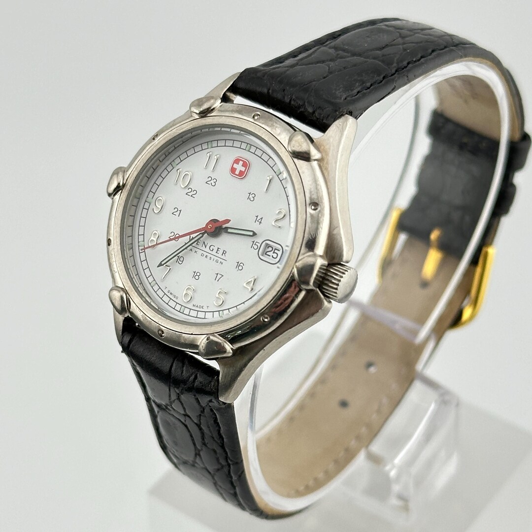 Wenger SAK Design White Dial Swiss Military 31mm Ladies Watch - Etsy