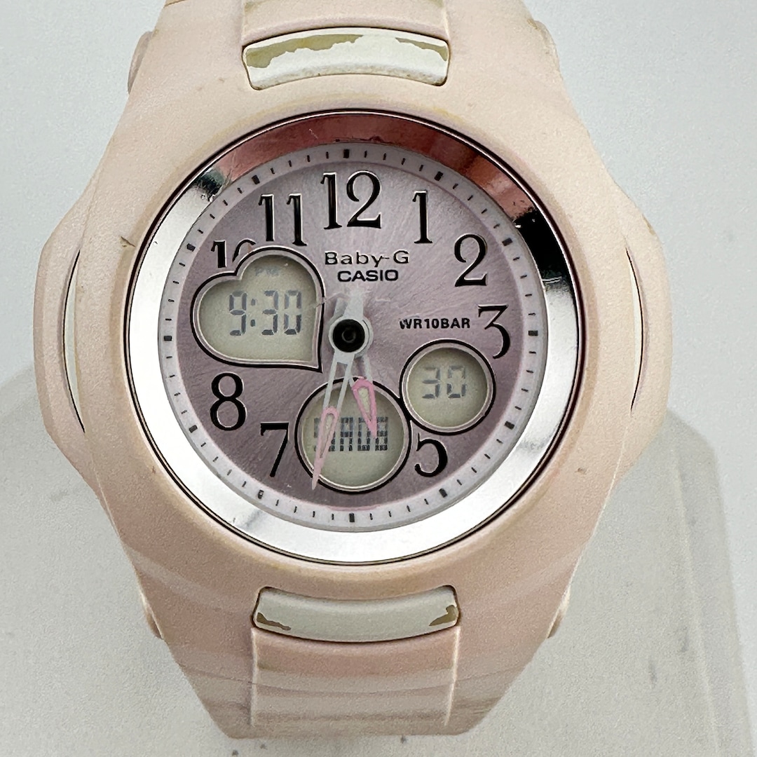 Casio Baby-g G-shock Chunky 39mm Ladies Watch White and Pink Hearts - Etsy