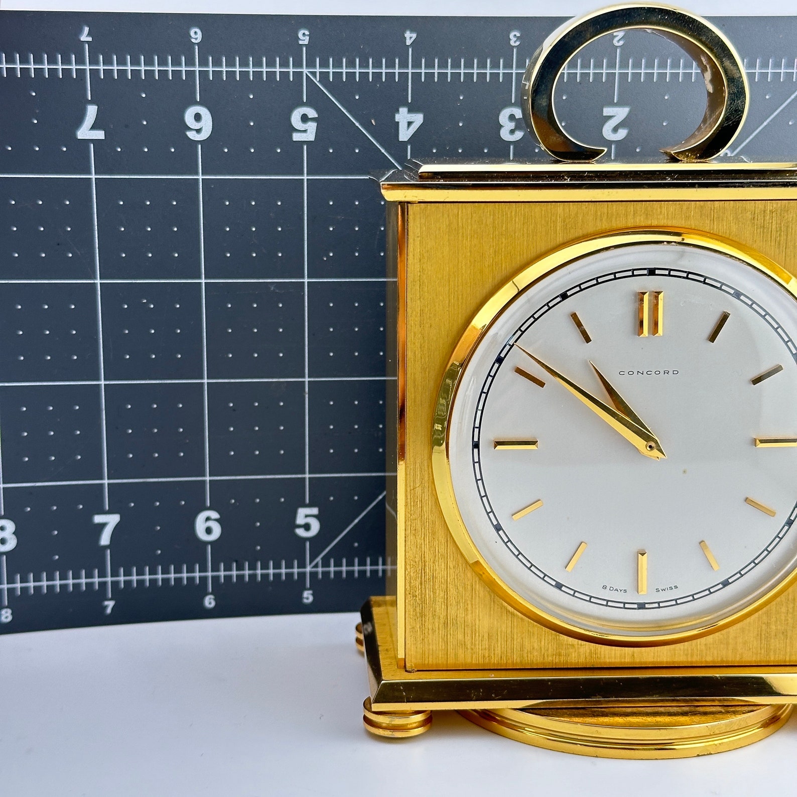 Vintage CONCORD Swiss 8-day Wind up Clock & Barometer - Etsy