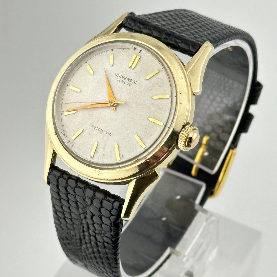 Universal Geneve 10k Gold Automatic Men’s 33mm Bumper Watch C. 1950’s - Etsy
