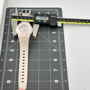 Casio Baby-g G-shock Chunky 39mm Ladies Watch - White and Pink Hearts ...