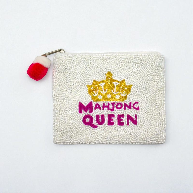 Mahjong Bead Bag - Etsy